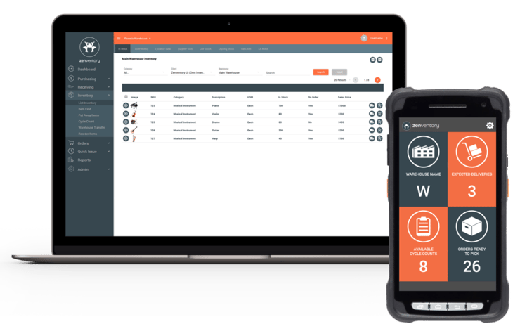 Online Inventory Management | Equipment | Zenventory